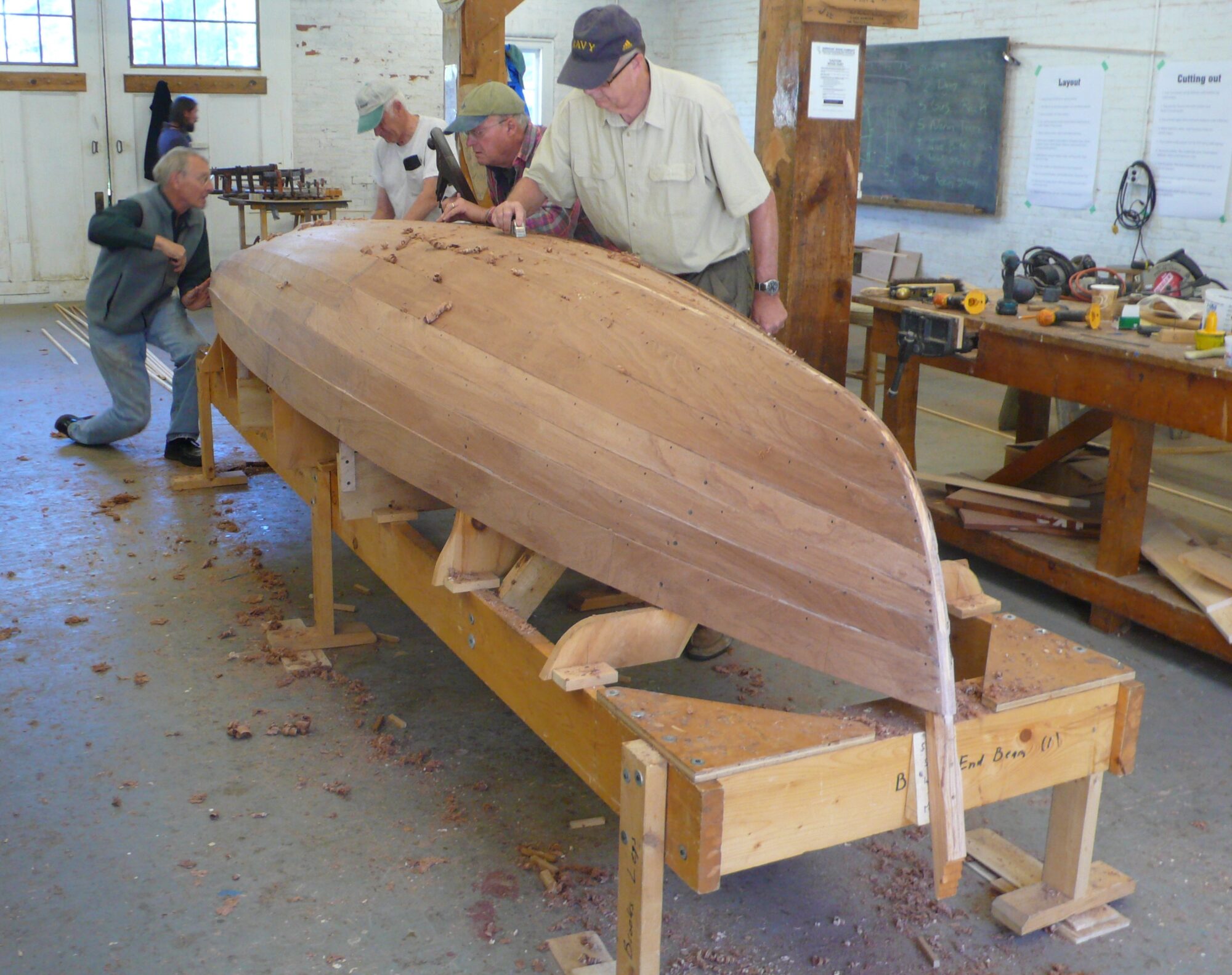 Glued Plywood Lapstrake Construction | WoodenBoat School Glued Plywood Lapstrake Construction | WoodenBoat School