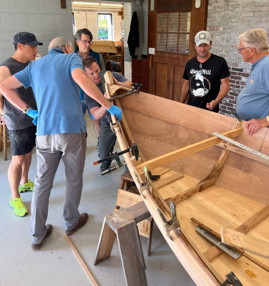 Introduction to Boatbuilding | WoodenBoat School
