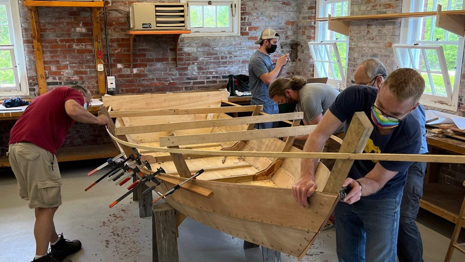 Introduction to Boatbuilding: Skiffs & Dories | WoodenBoat School