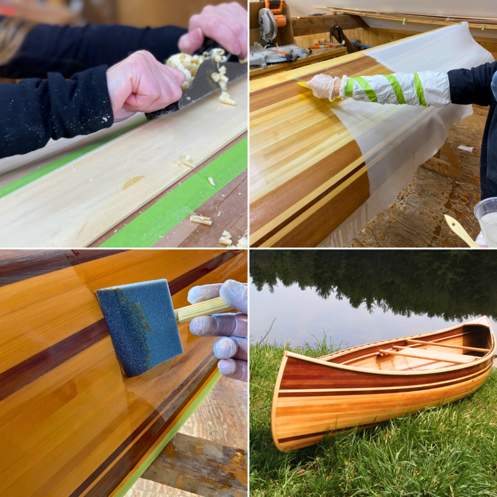 Woodstrip Canoe Construction | WoodenBoat School