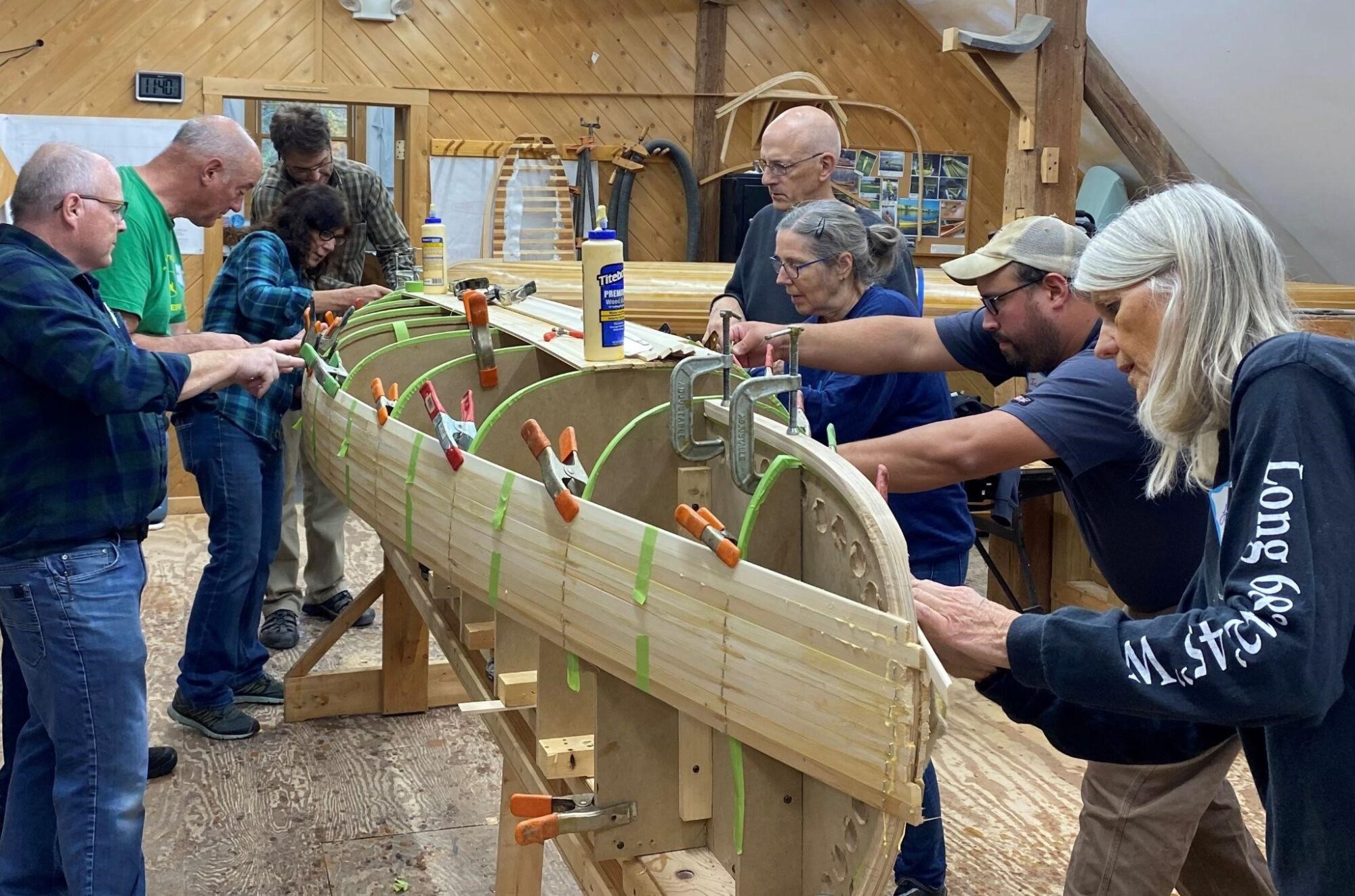 Woodstrip Canoe Construction | WoodenBoat School