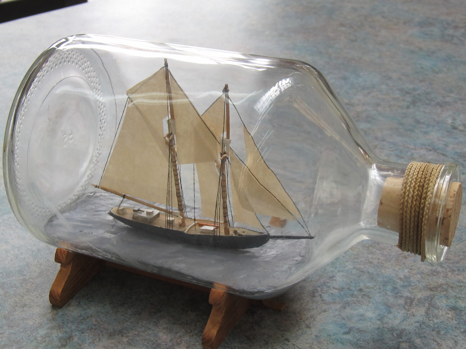 Building a Ship in a Bottle | WoodenBoat School